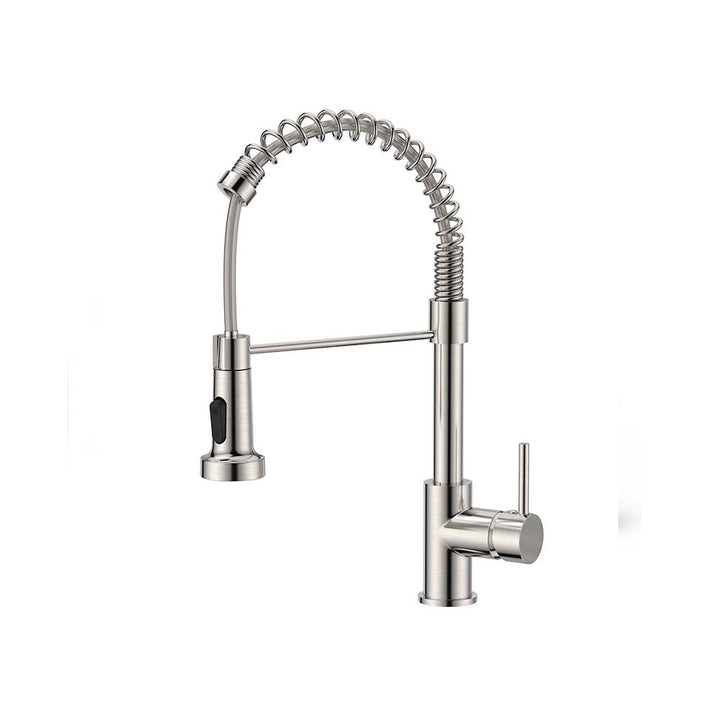 FORIOUS Kitchen Sink Faucet with Pull Down Sprayer Single Handle Stain ...